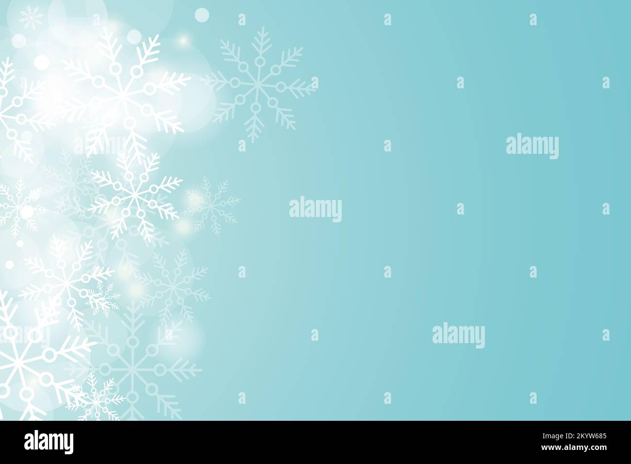 winter snowflakes shape - snow design element - christmas snowfall ...