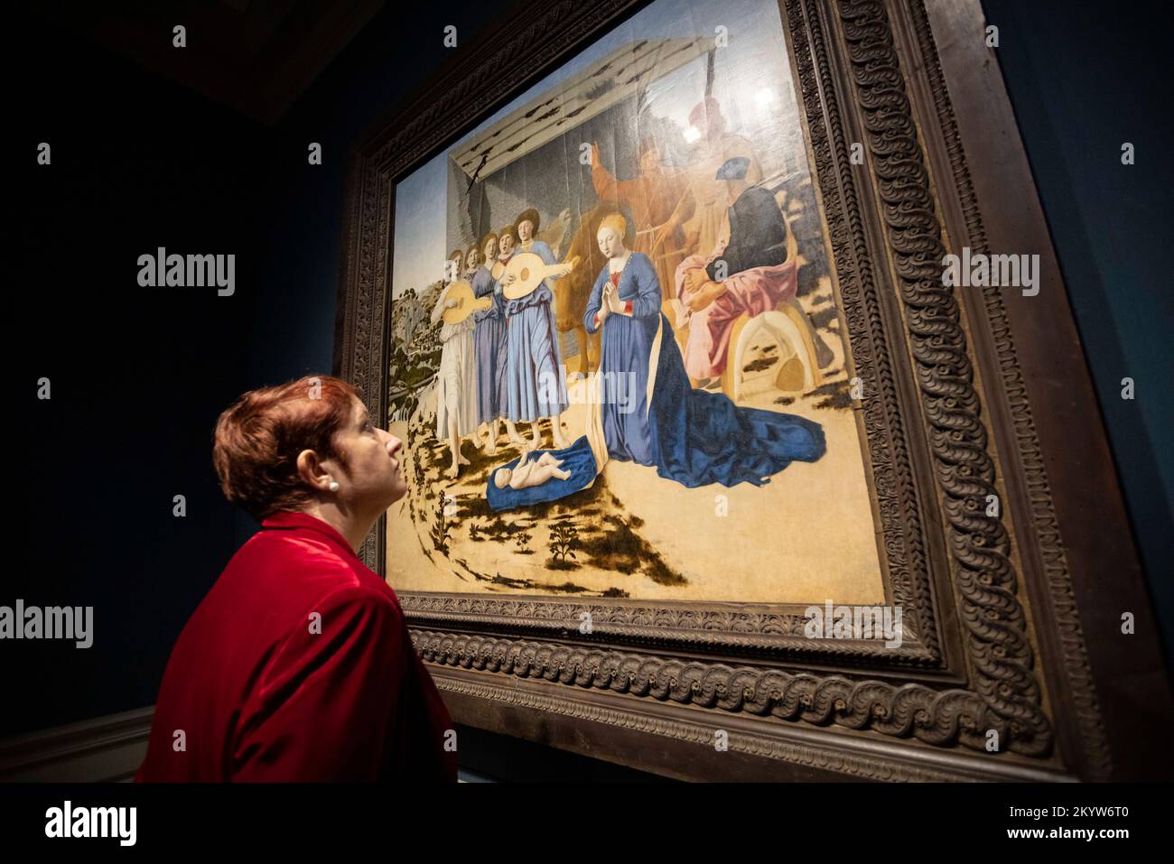 Piero's Nativity restored at the National Gallery following a three ...