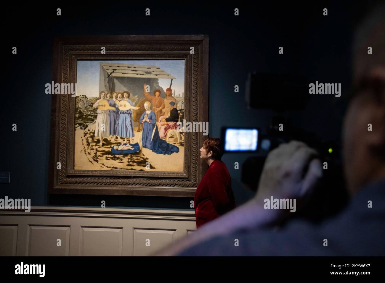 Piero's Nativity restored at the National Gallery following a three ...