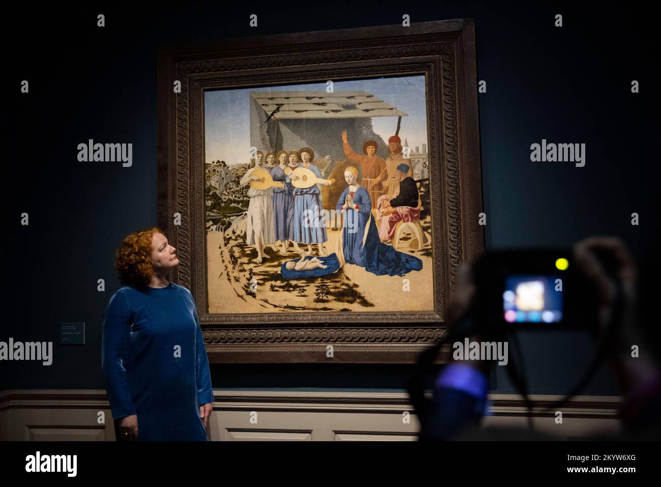 Piero's Nativity restored at the National Gallery following a three ...