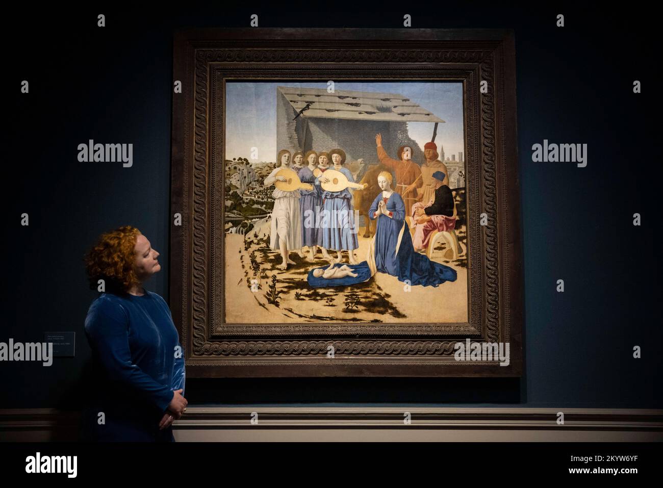 Piero's Nativity restored at the National Gallery following a three ...