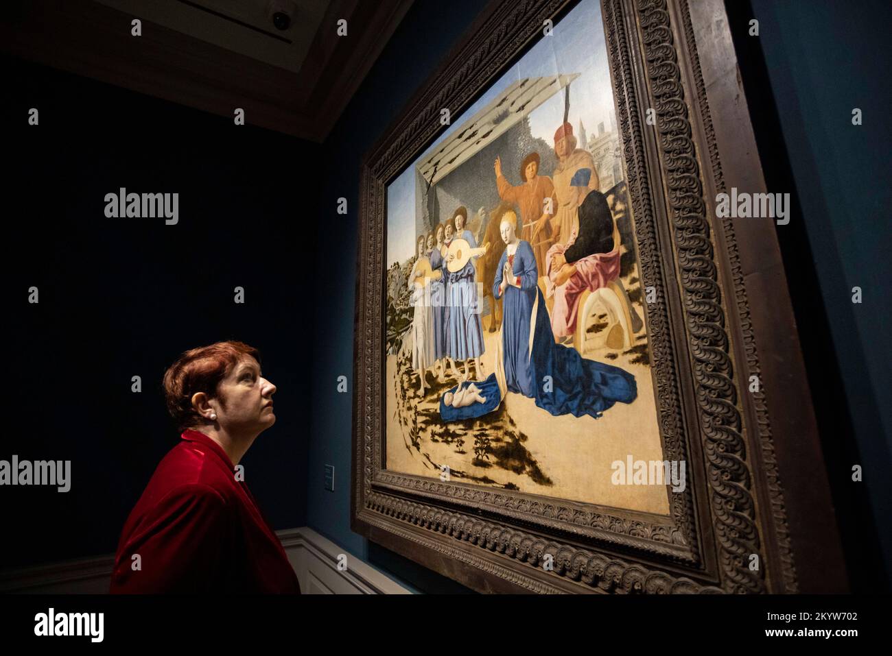 Piero's Nativity restored at the National Gallery following a three ...