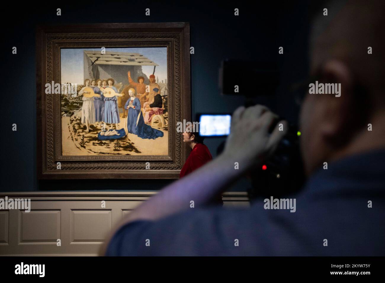 Piero's Nativity restored at the National Gallery following a three ...