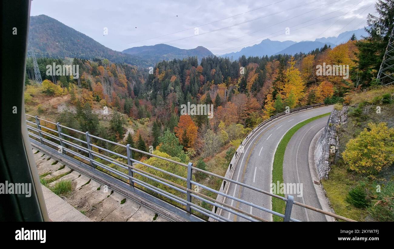 Fall on mountain - Tarvisio, Italy Stock Photo - Alamy