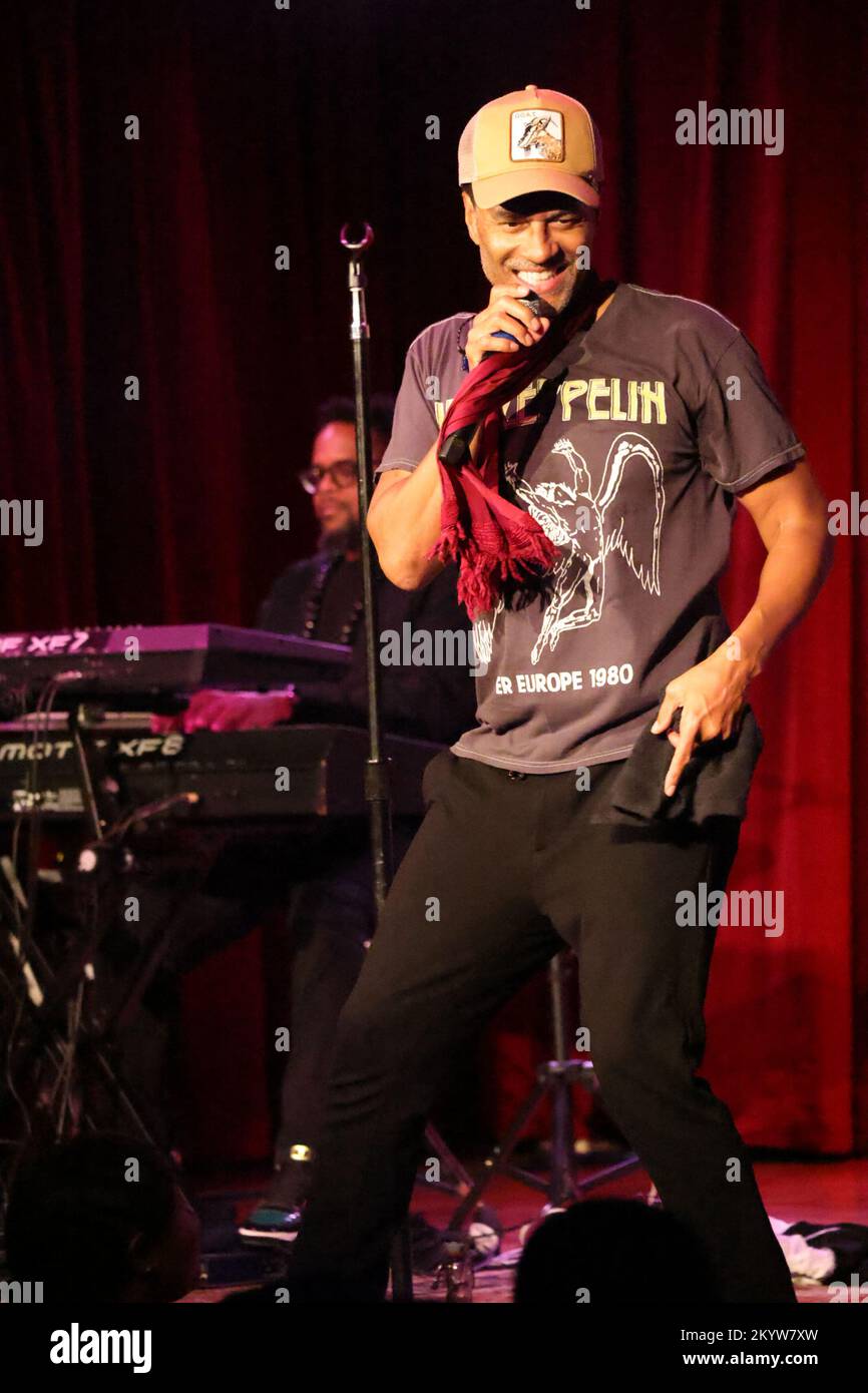 Eric Benet At CityWinery In Philadelphia -PICTURED: Eric Benet ...