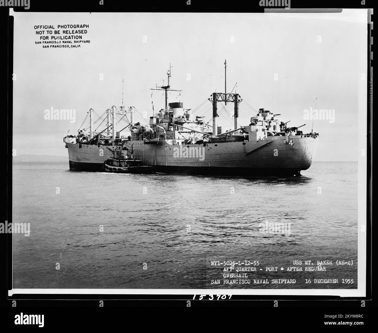 AE-4 Mt. Baker , Ships, Naval Vessels, Boats, Naval History, Navy Stock ...
