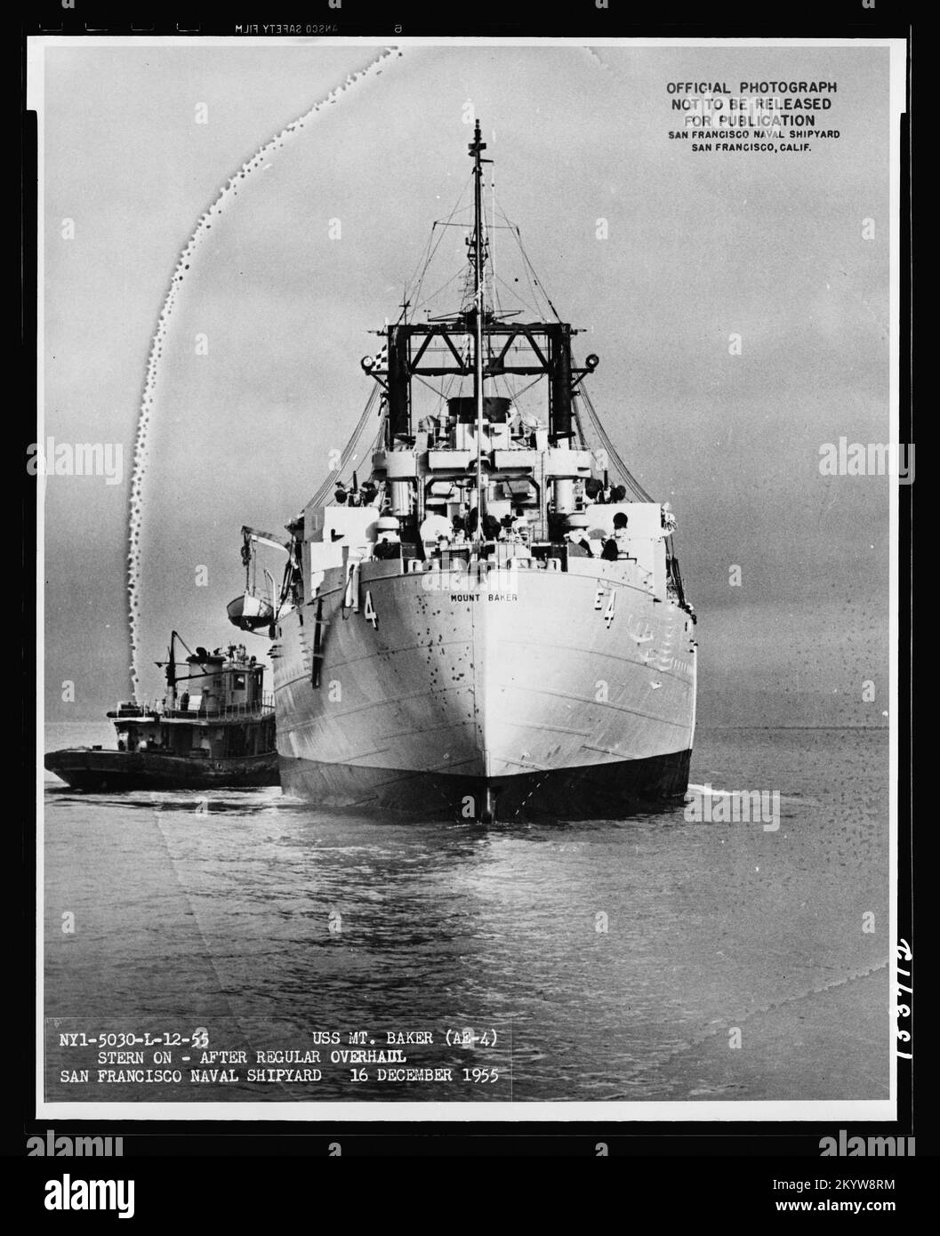 AE-4 Mt. Baker , Ships, Naval Vessels, Boats, Naval History, Navy Stock ...
