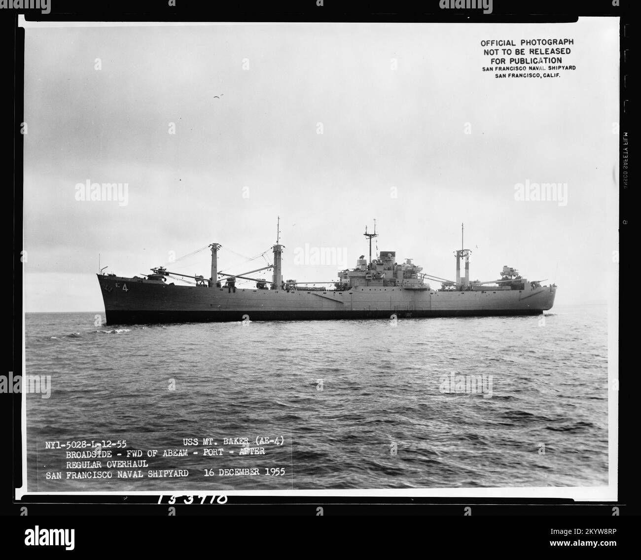 AE-4 Mt. Baker , Ships, Naval Vessels, Boats, Naval History, Navy Stock ...