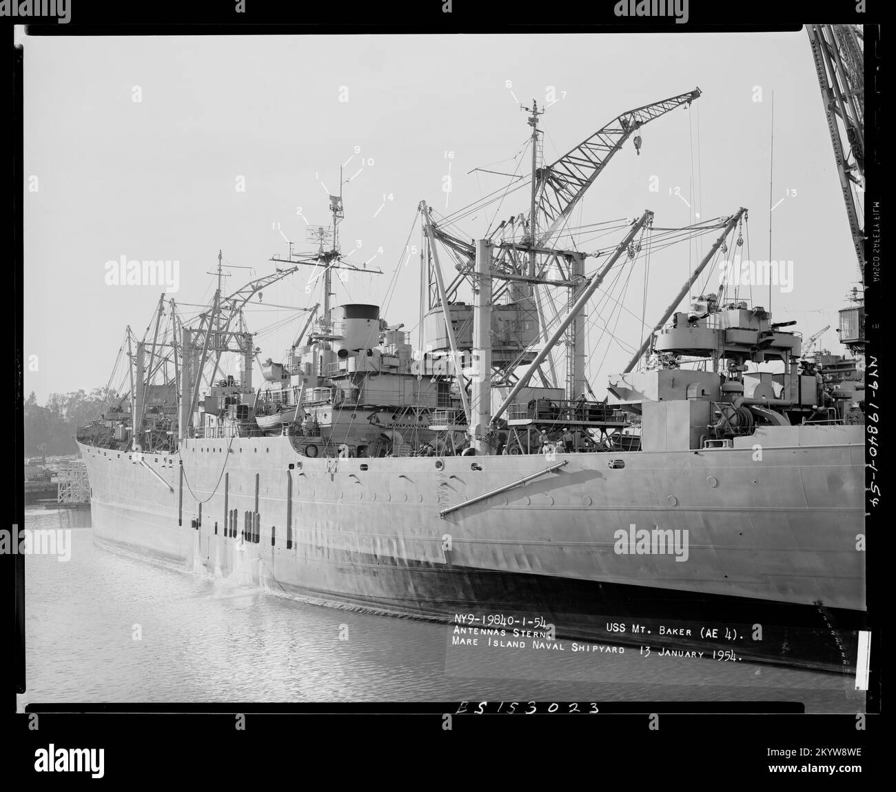AE-4 Mt. Baker , Ships, Naval Vessels, Boats, Naval History, Navy Stock ...