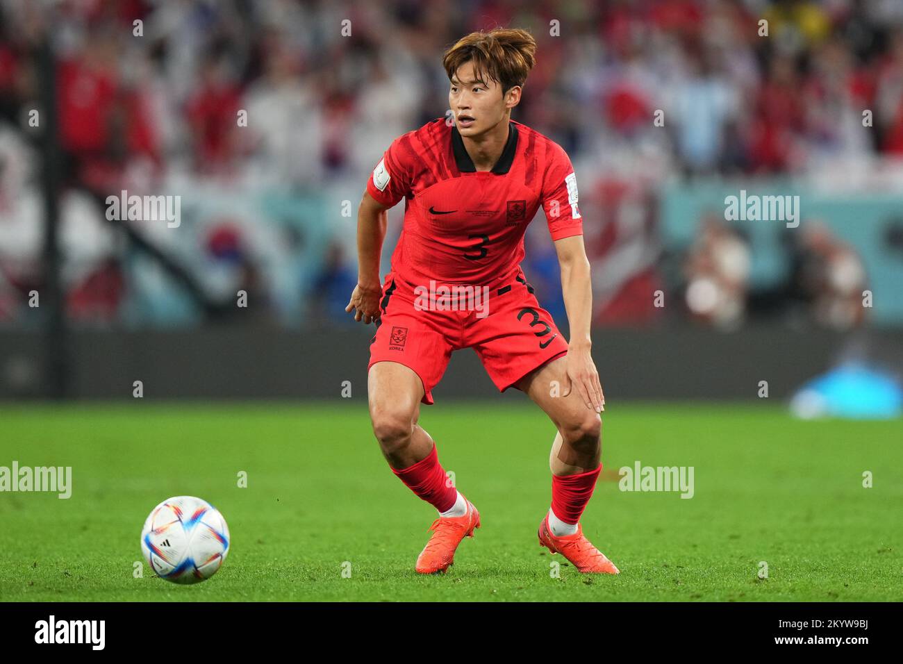 Doha, Qatar. Dec 2, 2022, Kim Jinsu of South Korea during the FIFA ...