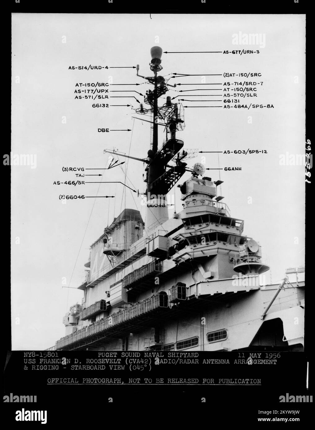 Franklin d roosevelt navy Black and White Stock Photos & Images - Alamy