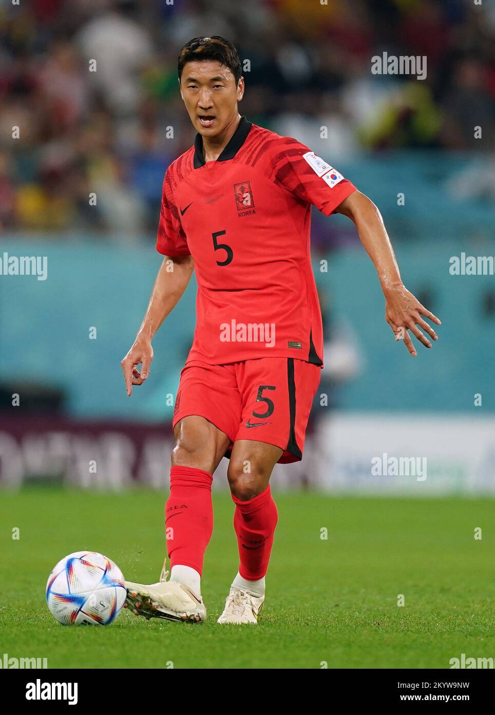 South Korea's Jung Woo-Young during the FIFA World Cup Group H match at ...