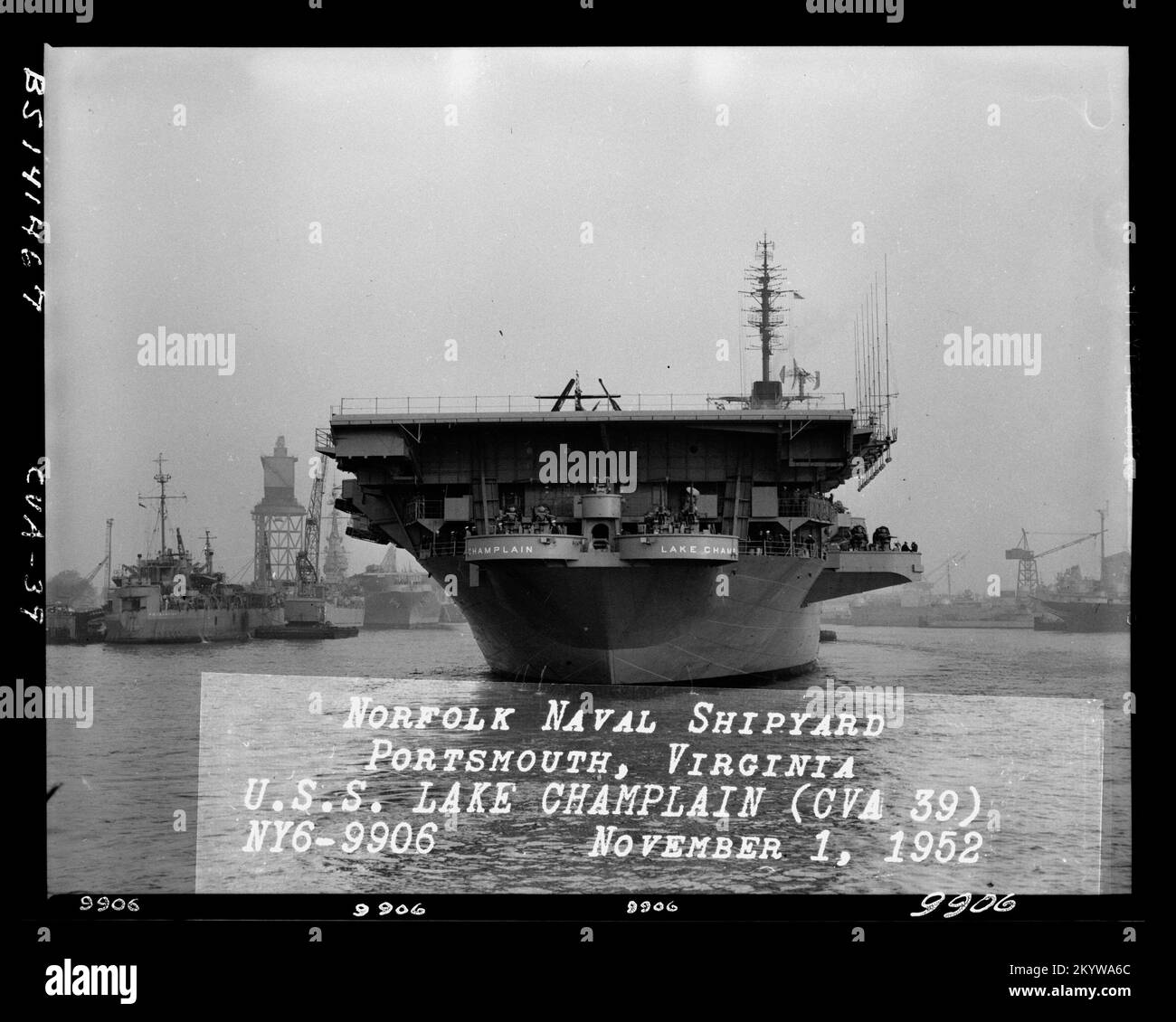 CVA 39 Lake Champlain [19-NN-CVA 39 Lake Champlain-141467] , Ships ...