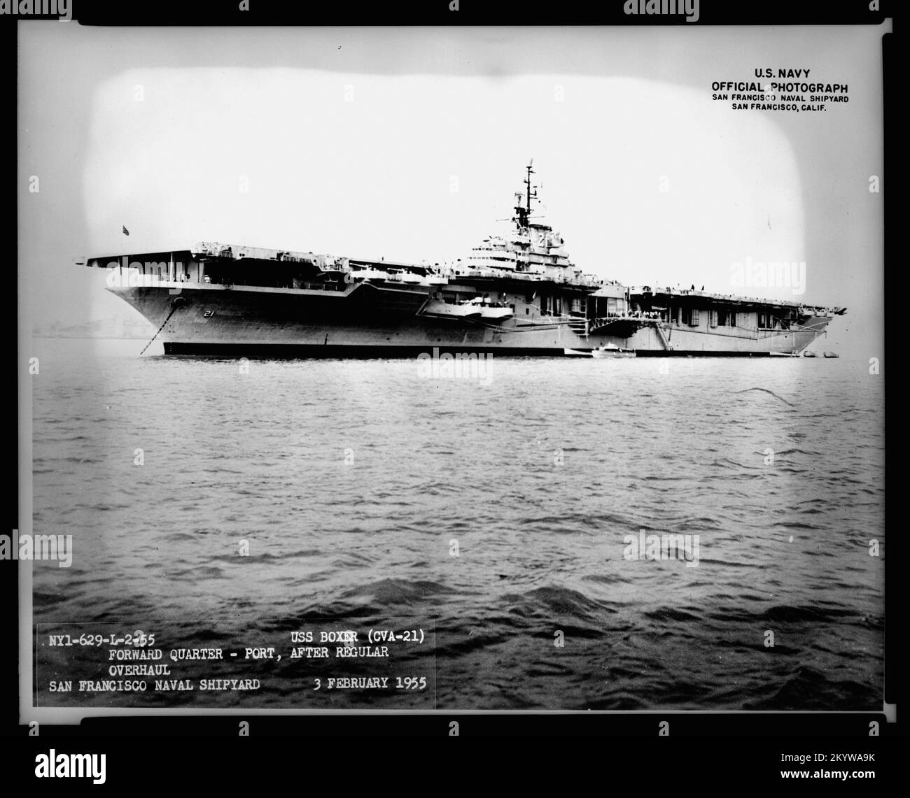 CVA 21 Boxer , Ships, Naval Vessels, Boats, Naval History, Navy Stock ...