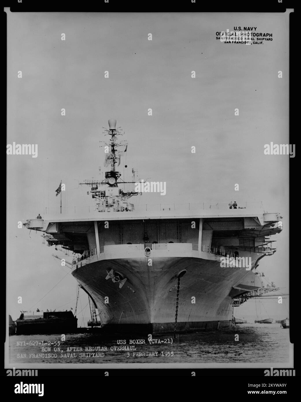 CVA 21 Boxer , Ships, Naval Vessels, Boats, Naval History, Navy Stock ...