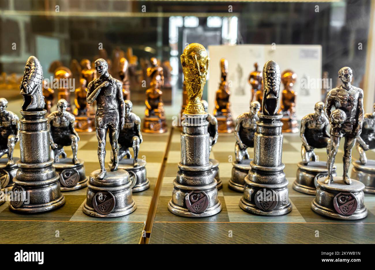 UEFA EURO 2008 Turkish chess set. Chess sets from Turkey. Chess pieces ...