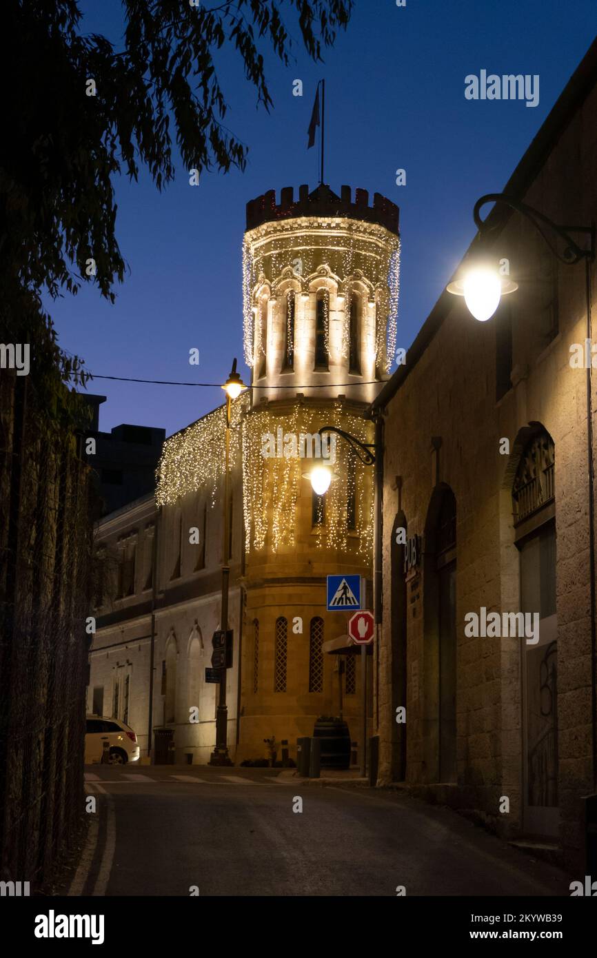 The round turret of Sergei courtyard managed by the (Russian) Imperial ...