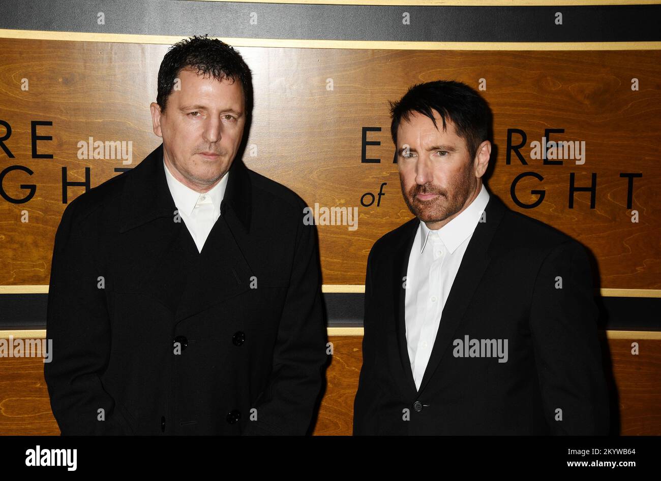 BEVERLY HILLS, CALIFORNIA - DECEMBER 01: (L-R) Atticus Ross and Trent ...