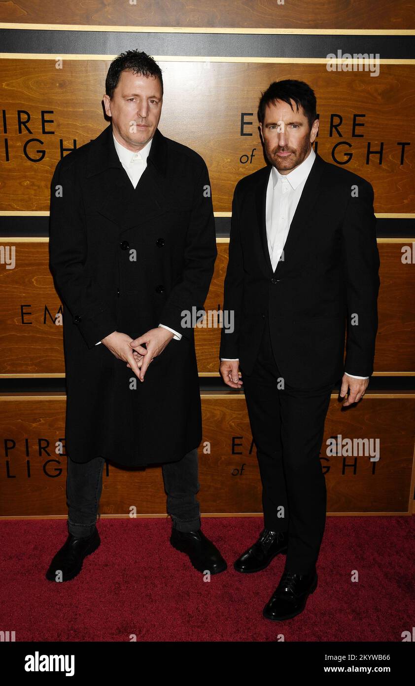 BEVERLY HILLS, CALIFORNIA - DECEMBER 01: (L-R) Atticus Ross and Trent ...