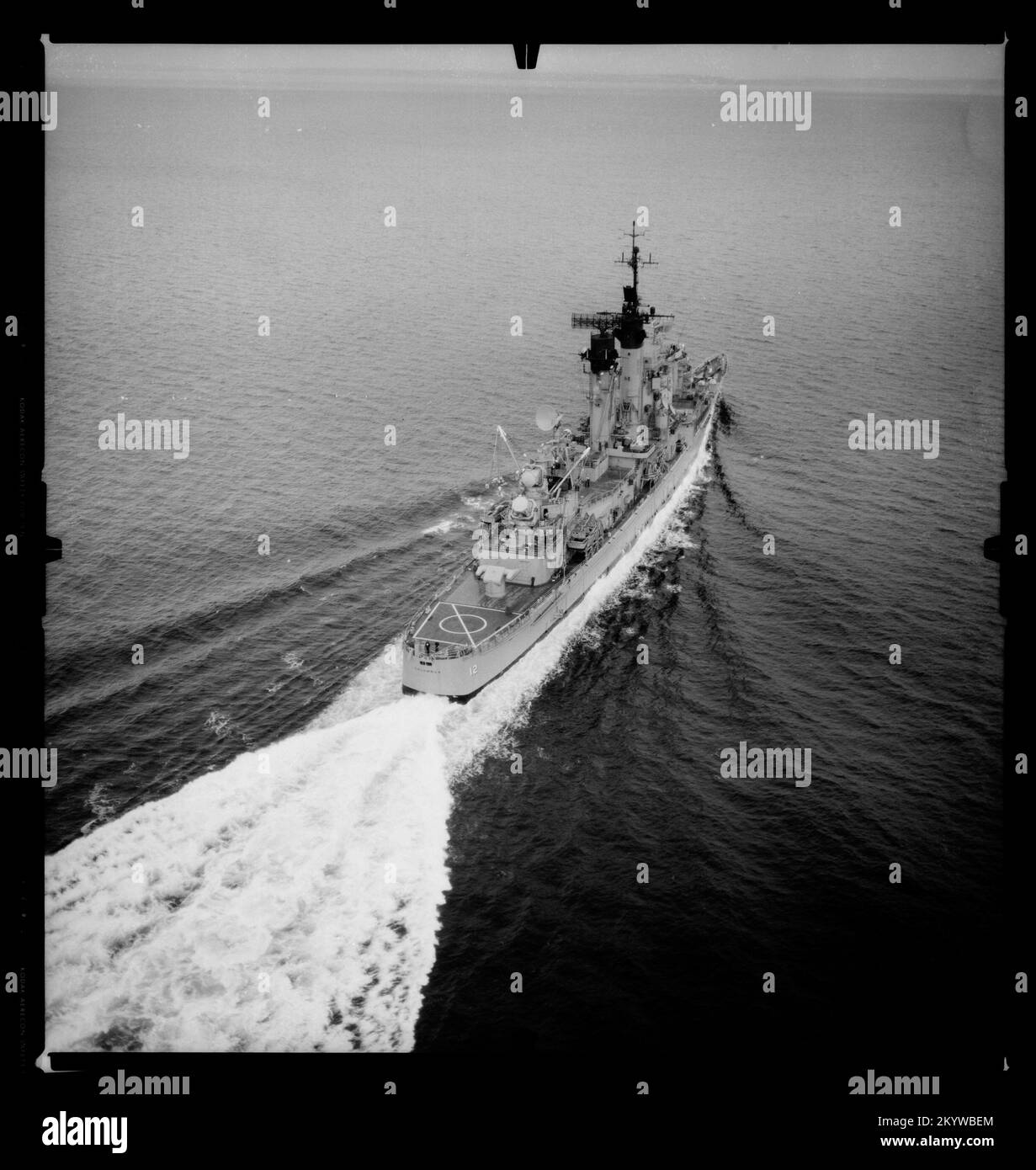 CG 12 Columbus [19-NN-CG 12 Columbus-19-NN-332-1] , Ships, Naval ...