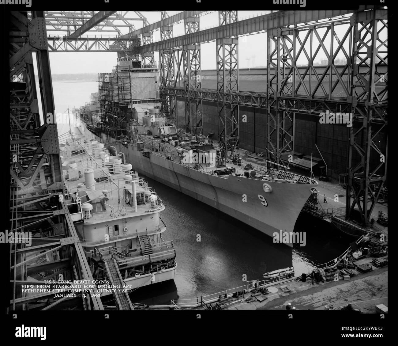 CGN 9 Long Beach [19-NN-CGN 9 Long Beach-160677] , Ships, Naval Vessels ...