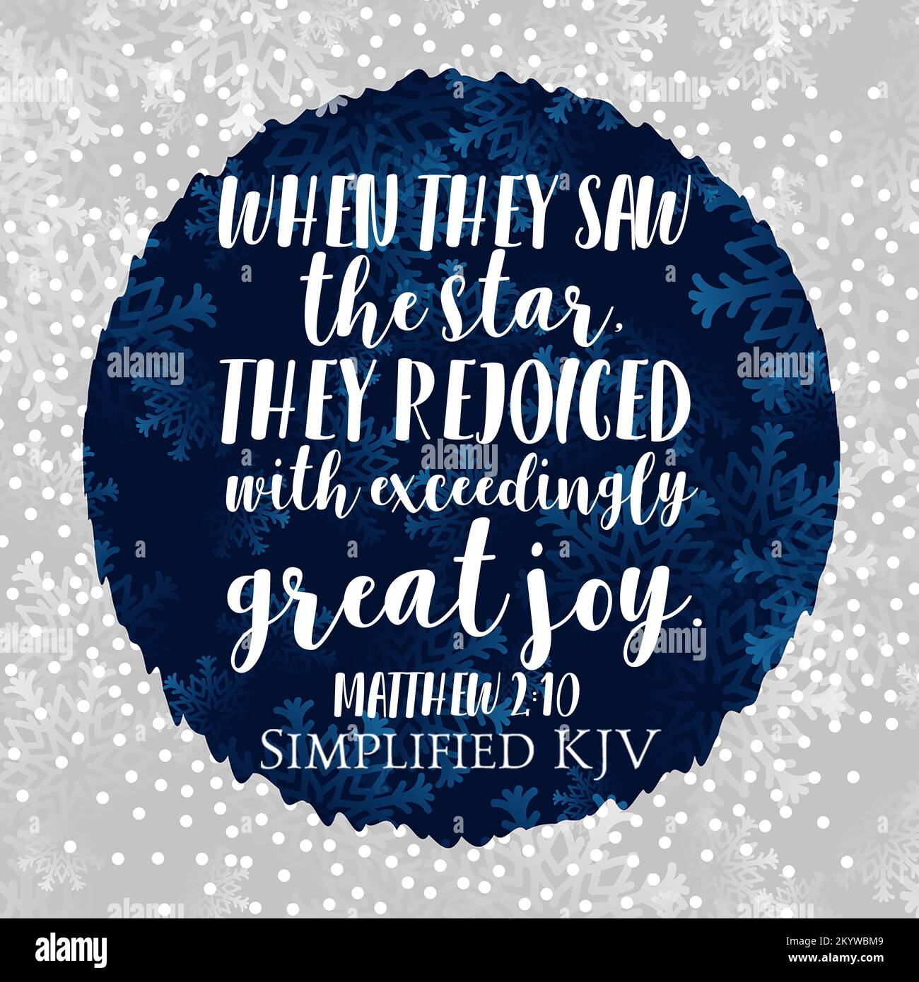 A Christian Bible verse from Matthew 2:10 The wise men, the star and ...