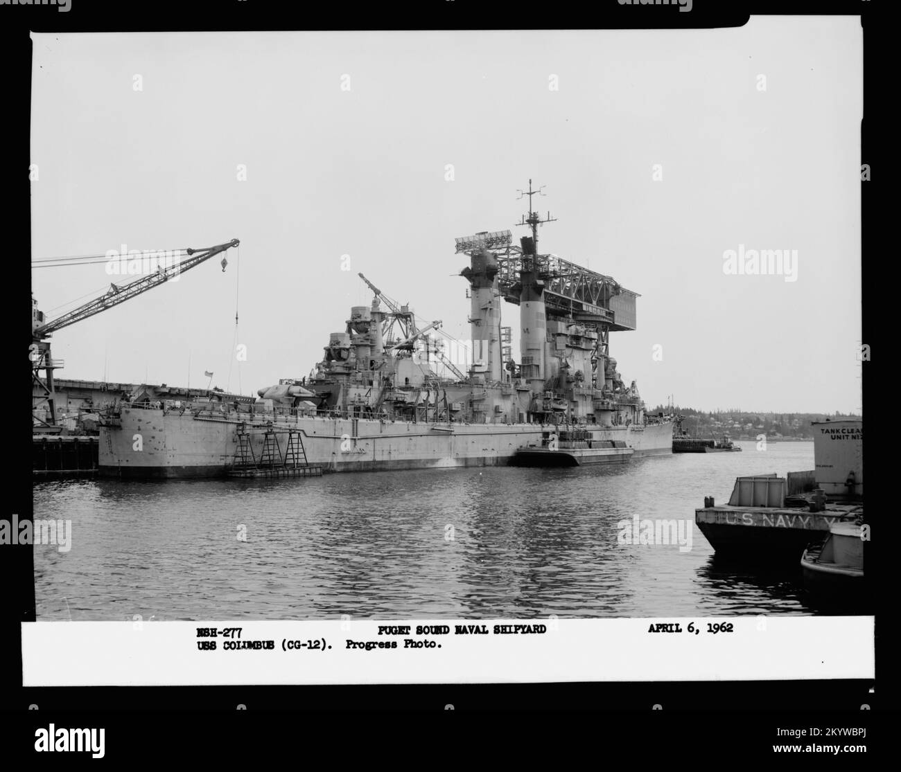 CG 12 Columbus [19-NN-CG 12 Columbus-19-NN-331-7] , Ships, Naval ...