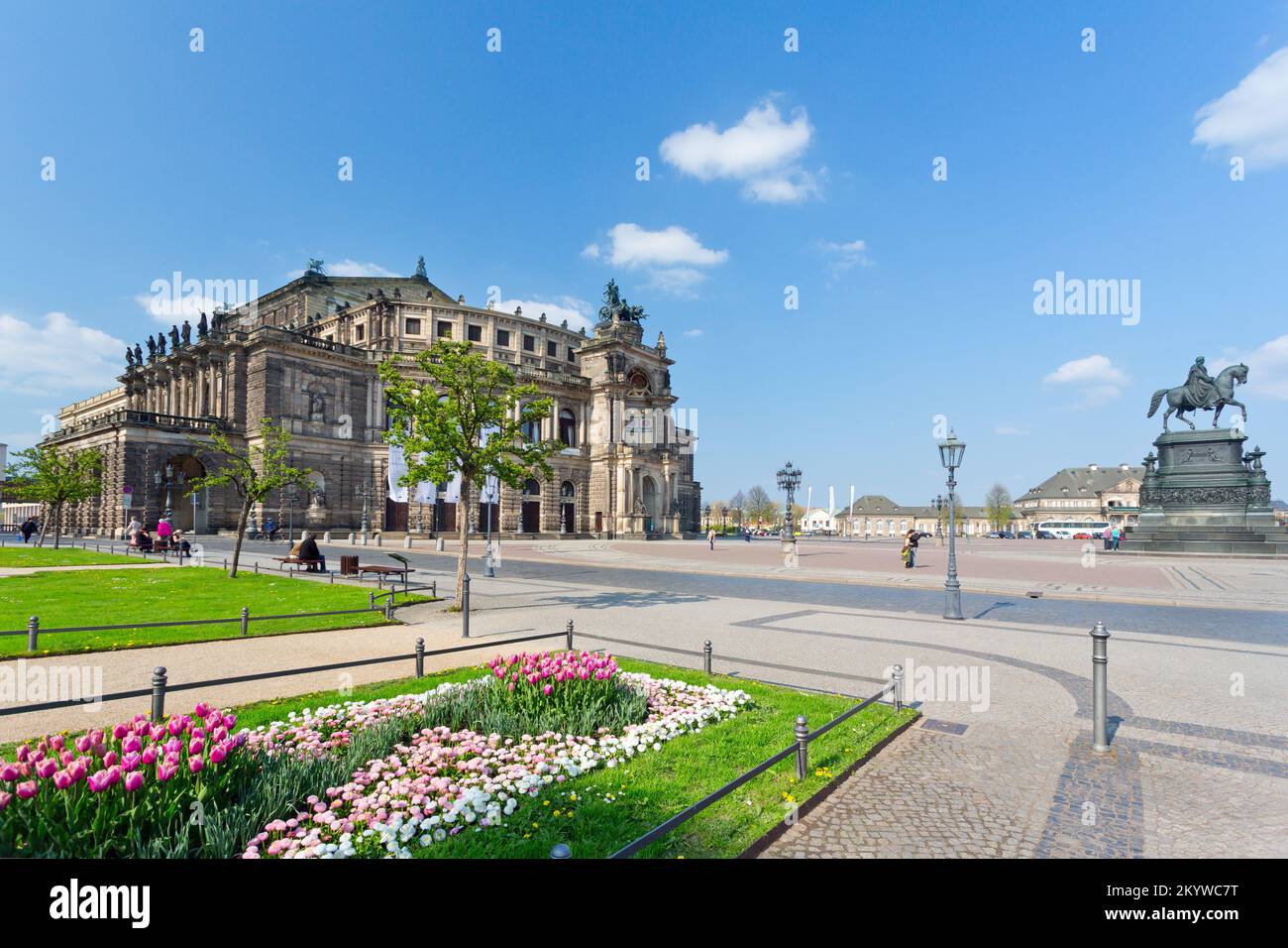 Semper Opera House in Dresden, Germany Stock Photo - Alamy