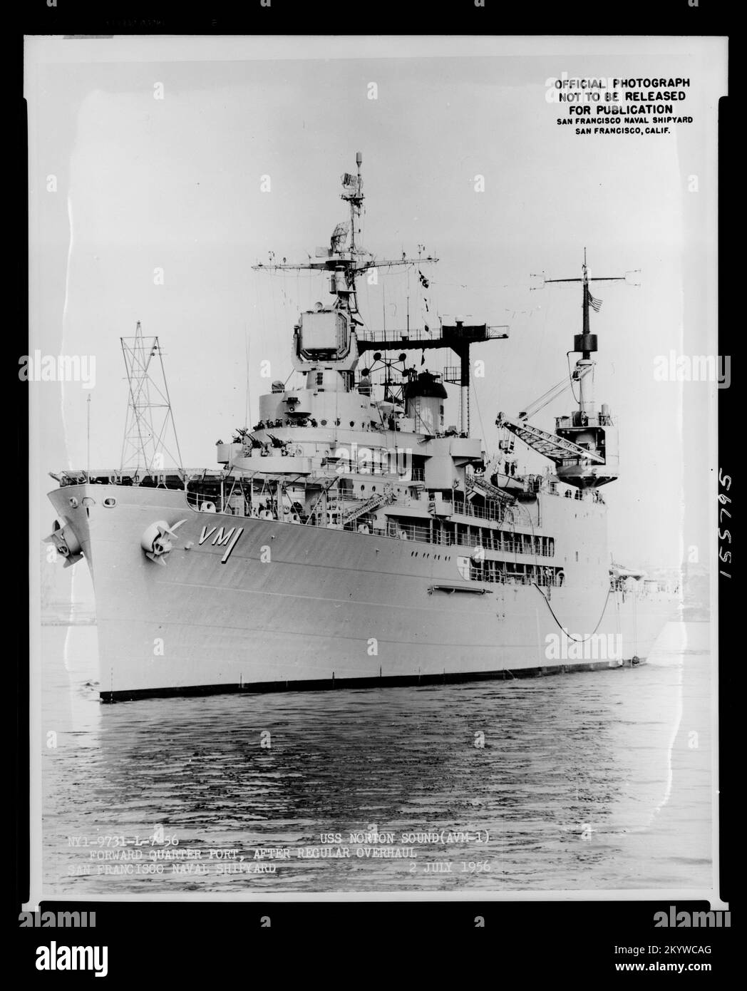 AVM1 Norton Sound [19-NN-AVM1 Norton Sound-155795] , Ships, Naval ...