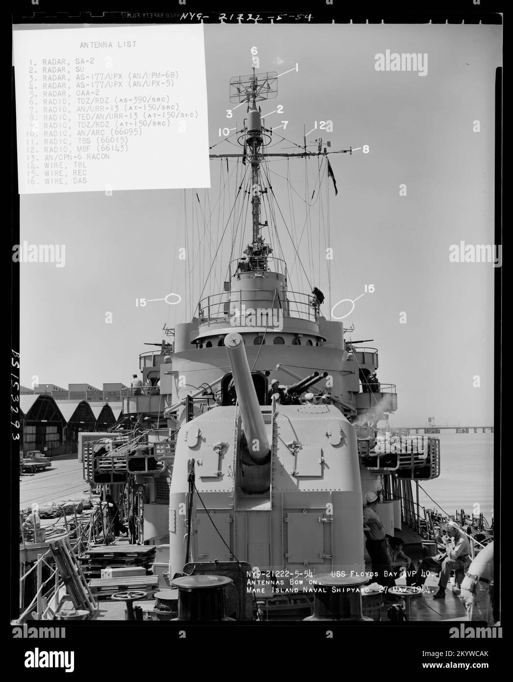 AVP 40 Floyds Bay [19-NN-AVP 40 Floyds Bay-153293] , Ships, Naval ...