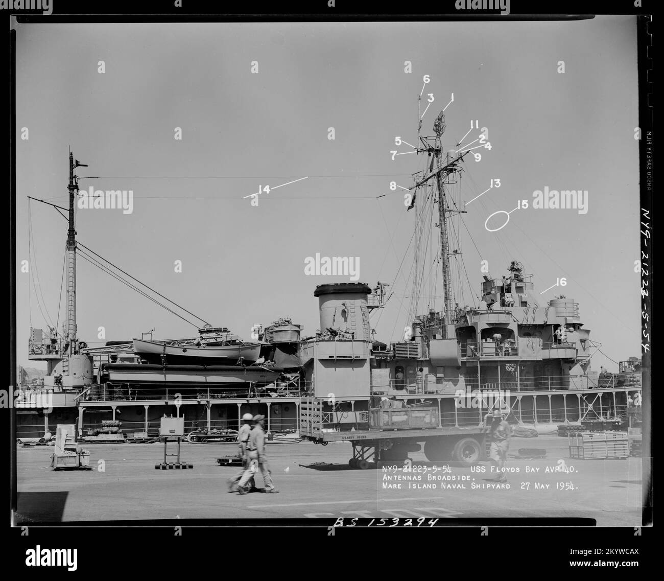 AVP 40 Floyds Bay [19-NN-AVP 40 Floyds Bay-153294] , Ships, Naval ...