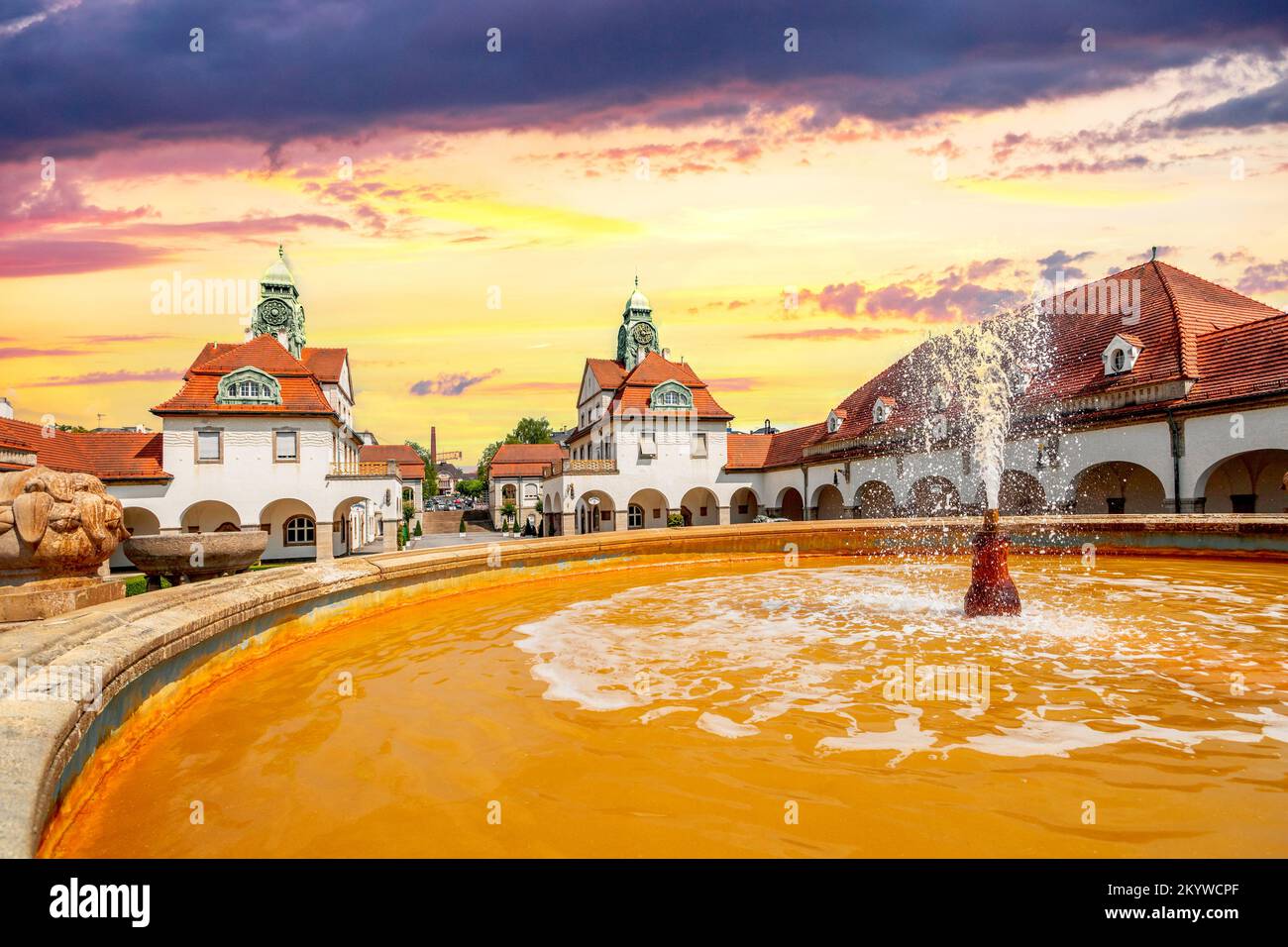 Sprudelhof, Bad Nauheim, Hessen, Germany Stock Photo - Alamy