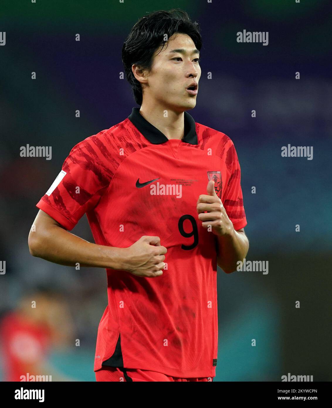 South Korea's Cho Gue-sung during the FIFA World Cup Group H match at ...