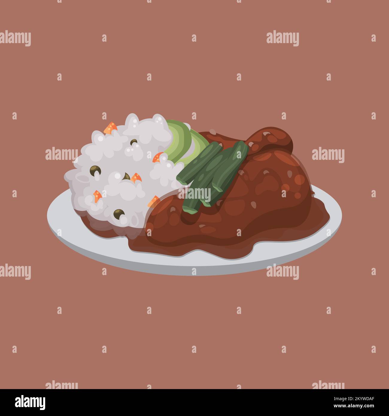Mayan cooking Stock Vector Images - Alamy