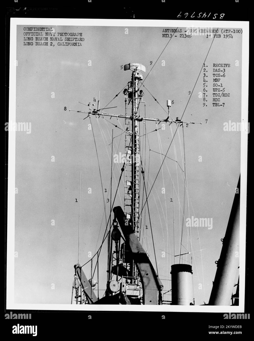 ATF 100 Chowanoc [19-NN-ATF 100 Chowanoc-145769] , Ships, Naval Vessels ...
