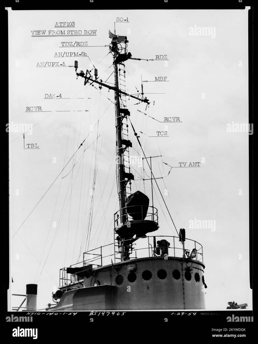 ATF 103 Hitchiti [19-NN-ATF 103 Hitchiti-147905] , Ships, Naval Vessels ...
