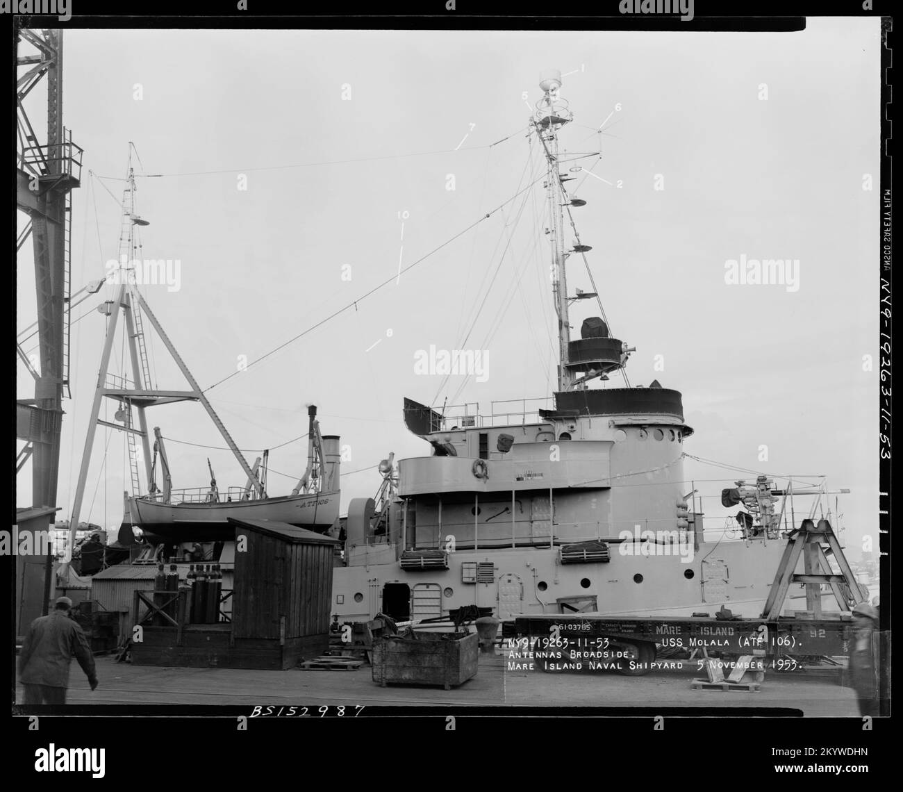 ATF 106 Mobala , Ships, Naval Vessels, Boats, Naval History, Navy Stock ...