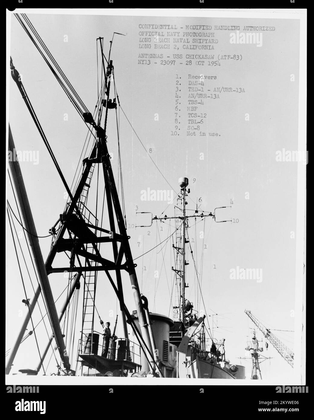 ATF 83 Chickasaw [19-NN-ATF 83 Chickasaw-148015] , Ships, Naval Vessels ...