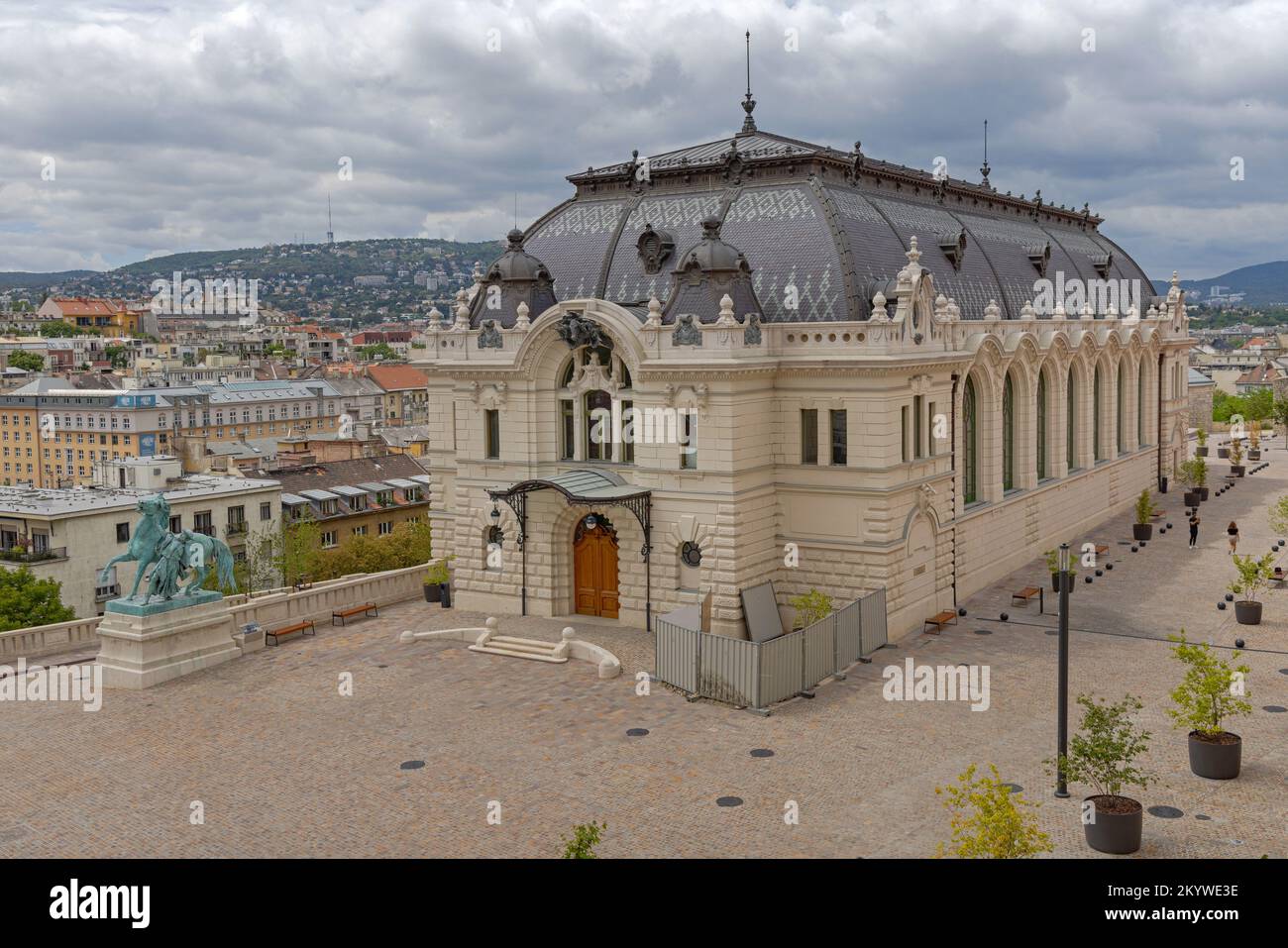 Budapest, Hungary - July 31, 2022: Reenactment Site of Historic Royal ...