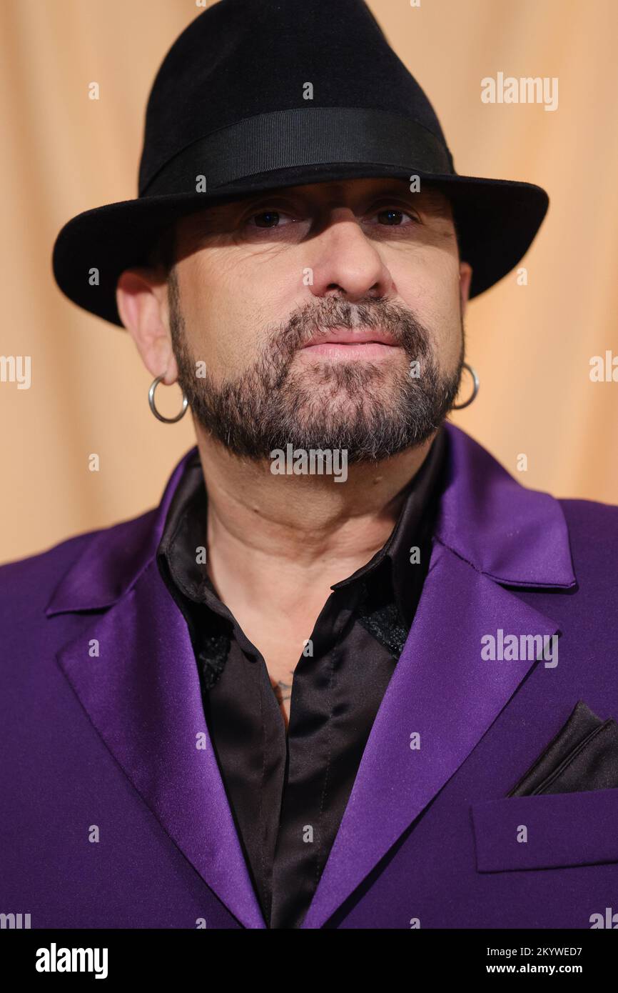 Madrid, Spain. 02nd Dec, 2022. Jose Luis 'Selu' Figueroa, singer of El ...