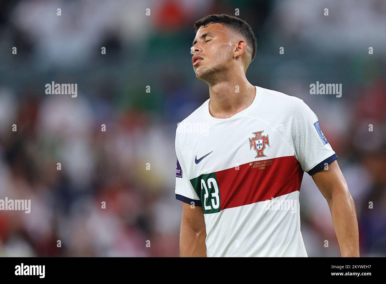 Matheus Nunes during the FIFA World Cup Qatar 2022 Group H match ...