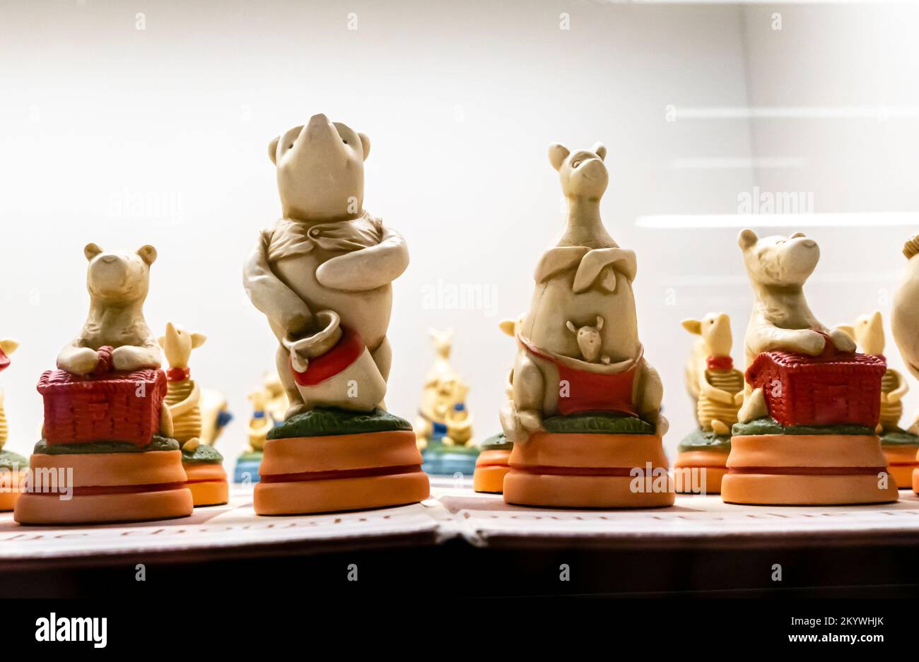 Danish chess set with Winnie the Pooh. Chess sets from Denmark. Chess ...
