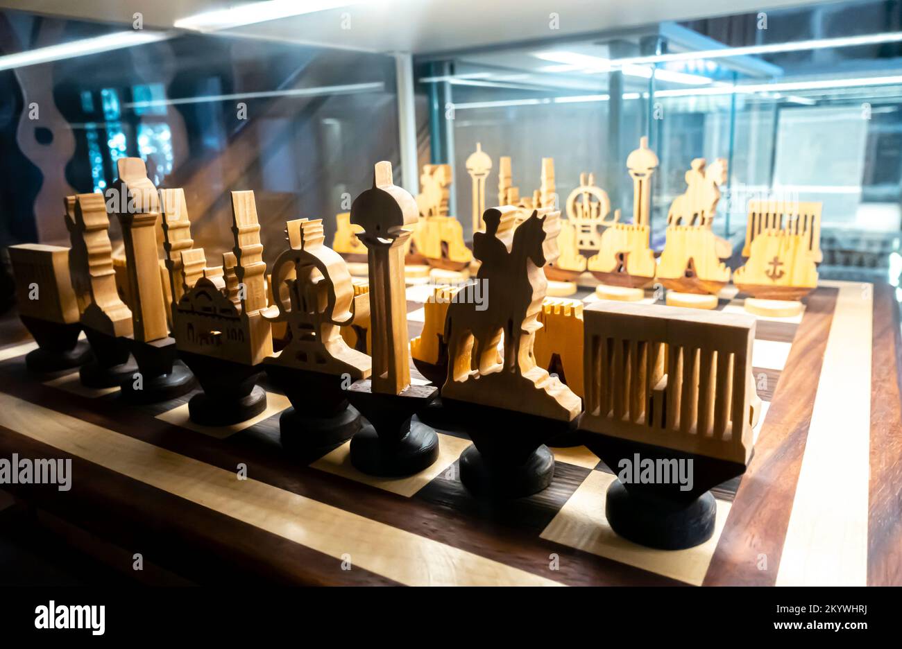 Turkish chess set. Chess sets from Turkey. Chess pieces. Chess figure ...