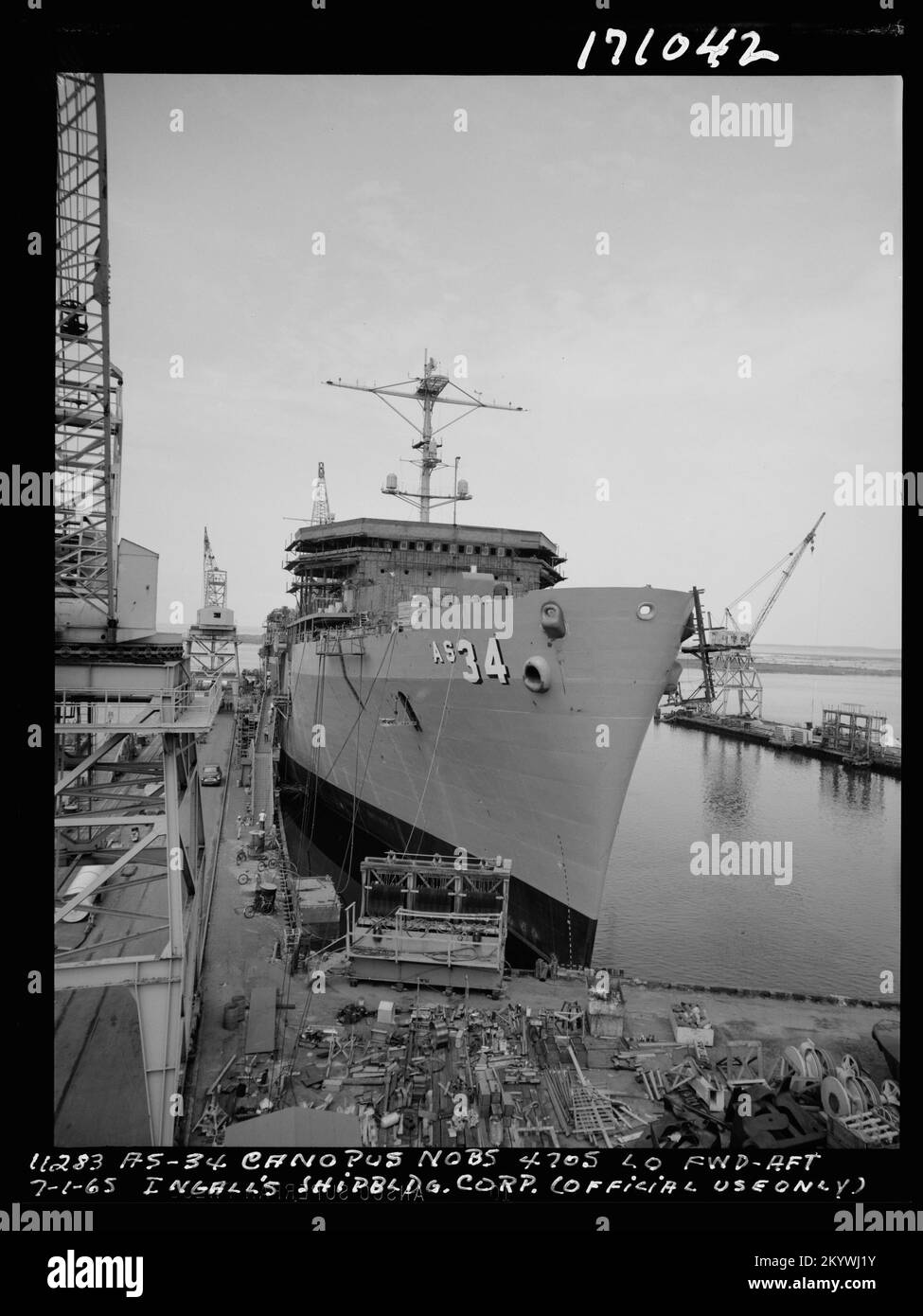 AS-34 Canopus , Ships, Naval Vessels, Boats, Naval History, Navy Stock ...
