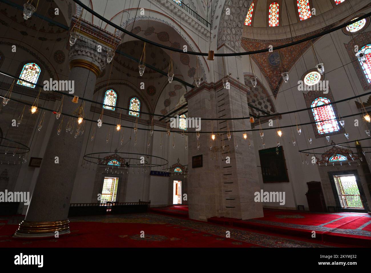 Located in Istanbul, Turkey, the 2nd Beyazit Mosque was built in 1506 ...