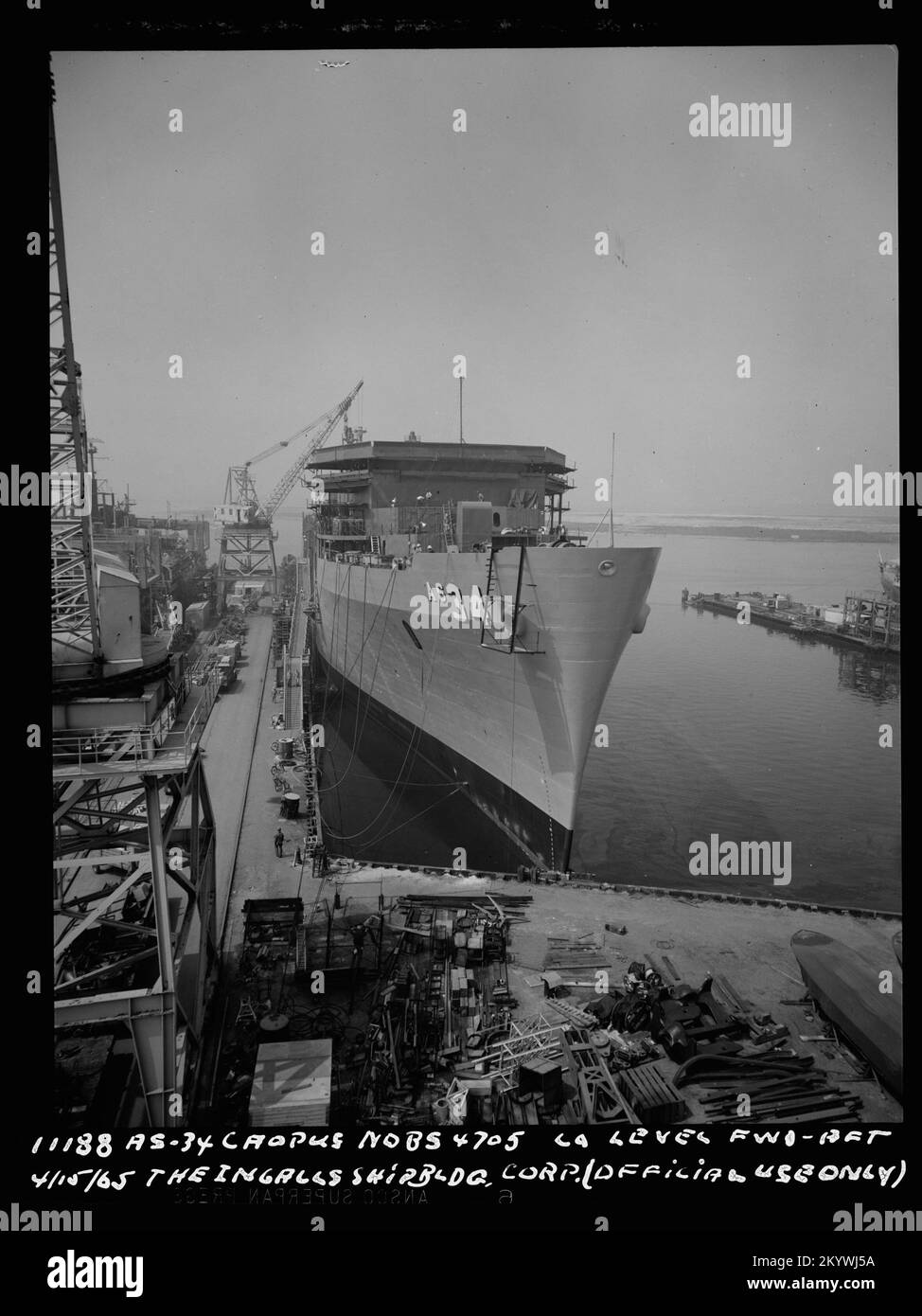 AS-34 Canopus [19-NN-AS-34 Canopus-19-NN-300-3] , Ships, Naval Vessels ...