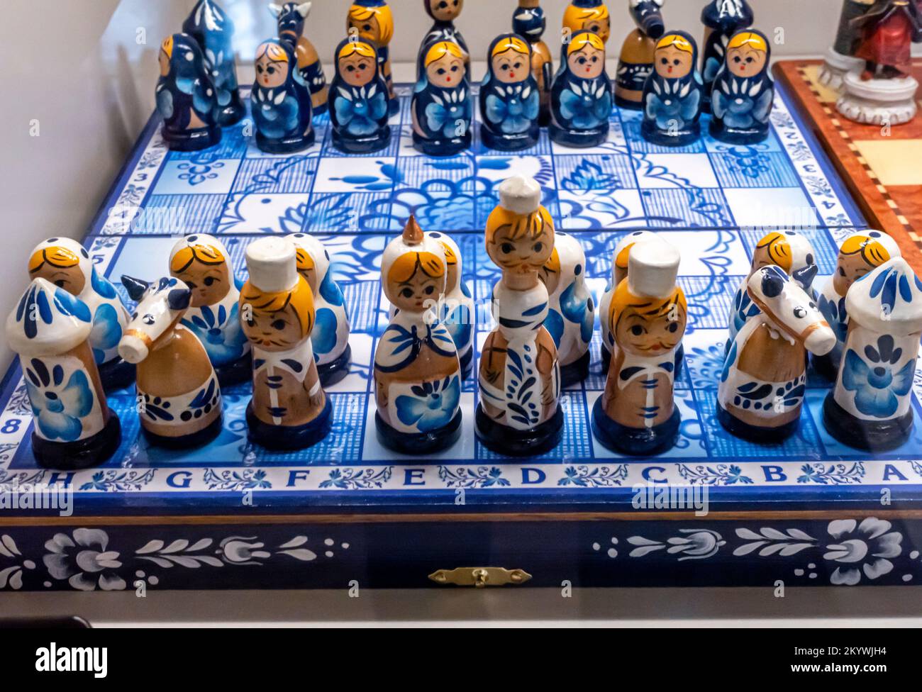 Crafted chess boards hi-res stock photography and images - Alamy