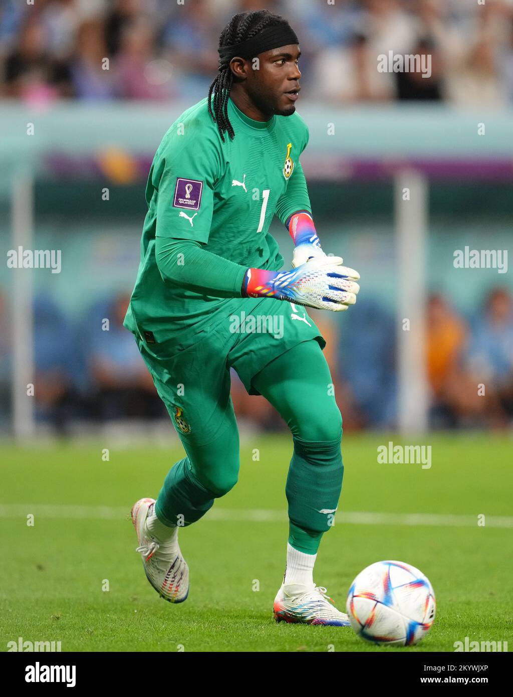 Ghana goalkeeper Lawrence Ati-Zigi during the FIFA World Cup Group H ...