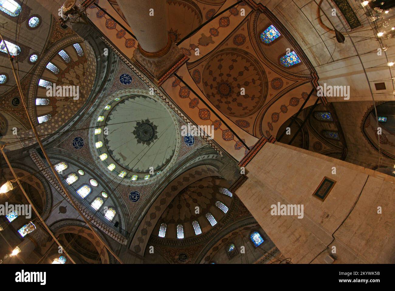 Located in Istanbul, Turkey, the 2nd Beyazit Mosque was built in 1506 ...