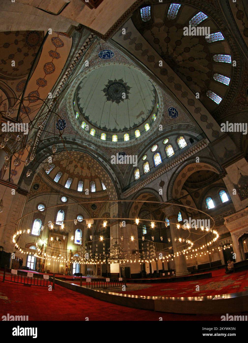 Located in Istanbul, Turkey, the 2nd Beyazit Mosque was built in 1506 ...